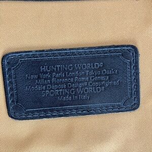 Hunting World | Bags | Hunting World Vintage Rare Shoulder Bag Black ...